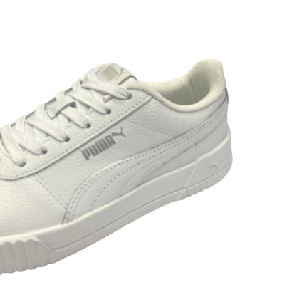 Tênis Puma Carina Branco Couro - Berti Maria